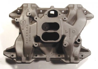 '383' Stock Intake Manifolds vs. Edelbrock Performer | For B Bodies ...